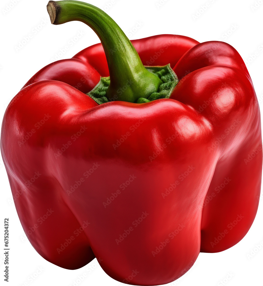 Pepper transparent background PNG clipart Stock Photo | Adobe Stock