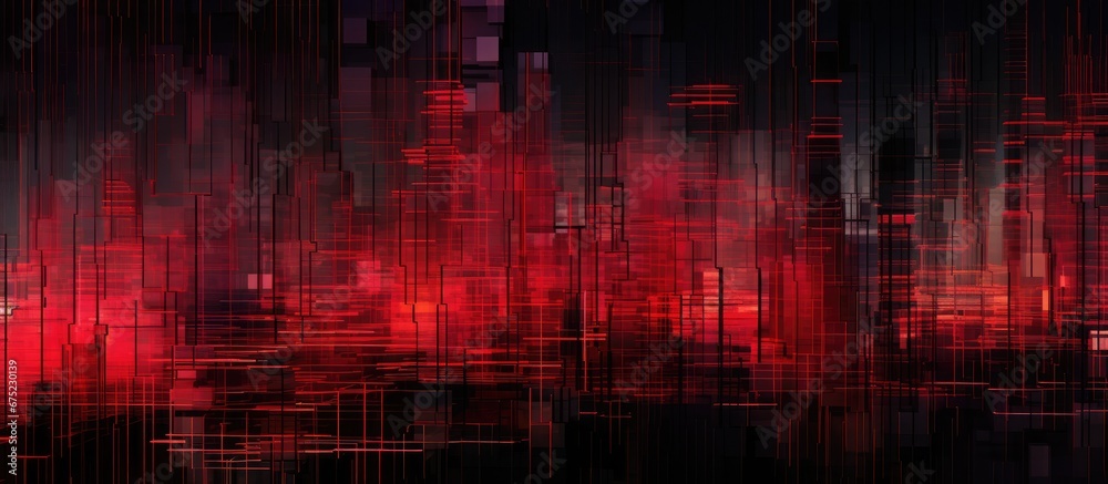 The abstract design wallpaper features a captivating background with a ...
