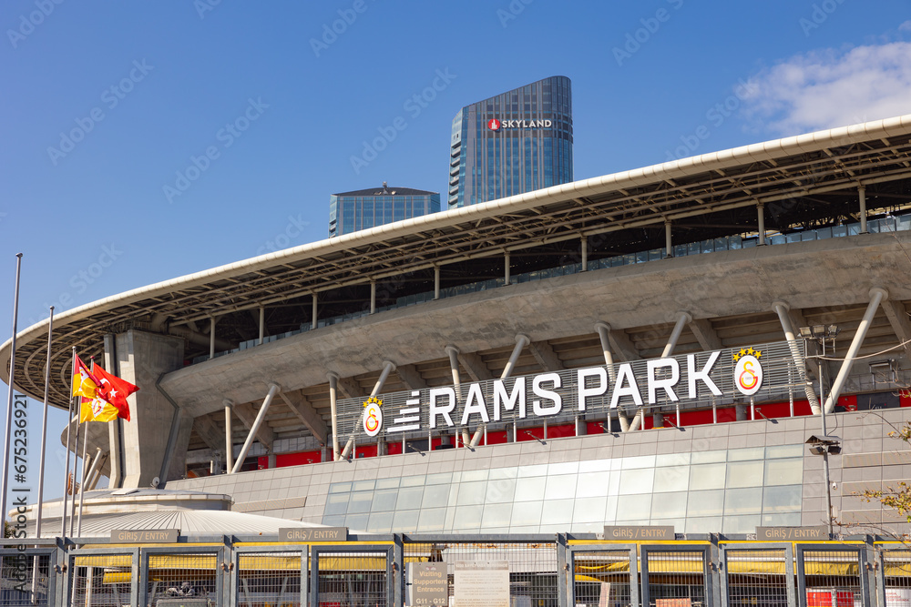 Galatasaray Ali Sami Yen Sport Complex Rams Park Stadium Stock Photo ...