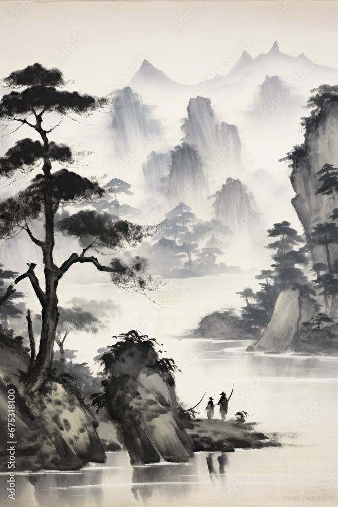 beauty of South Korean landscapes through traditional Chinese and ...