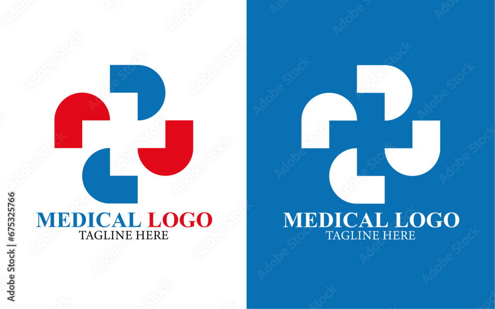 Simple medical logo, Creative medical logo, Modern medical logo, Unique ...