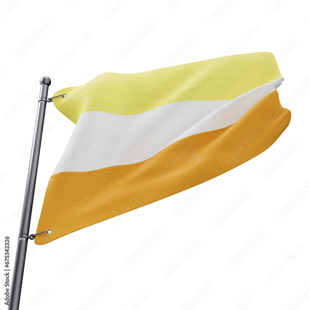 3D flag of the Maverique pride with transparent background Stock Photo ...