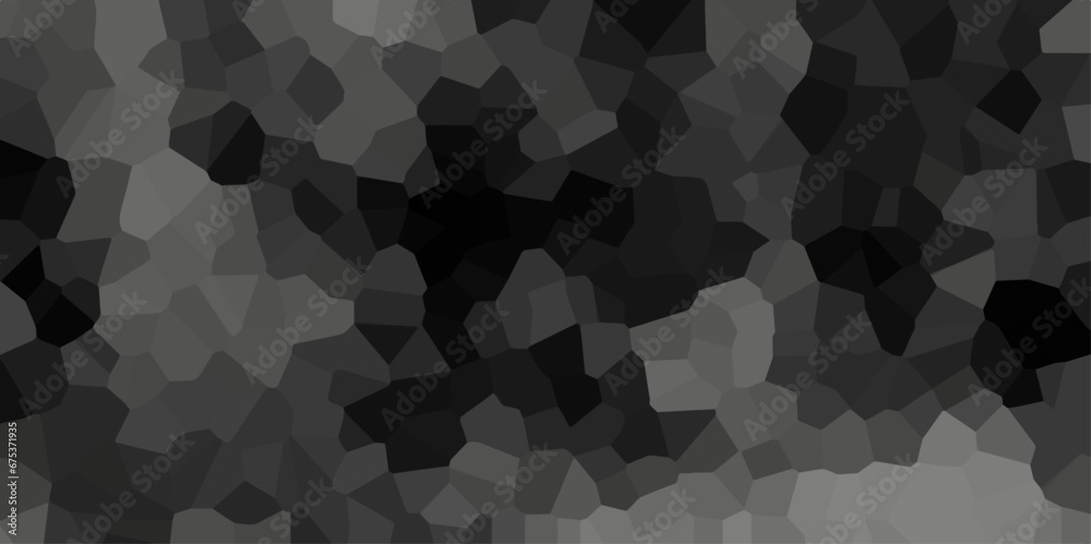 Poster Dark gray ash Broken quartz stained Glass Background with White ...