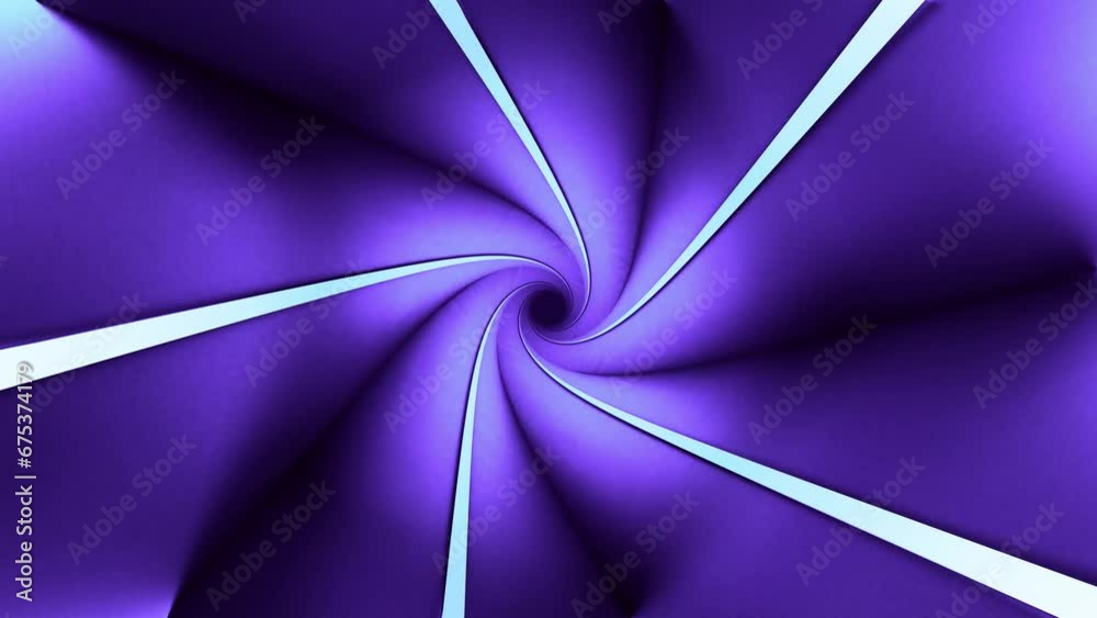 Abstract spiral background. animation of seamless loop. Rabbit hole ...