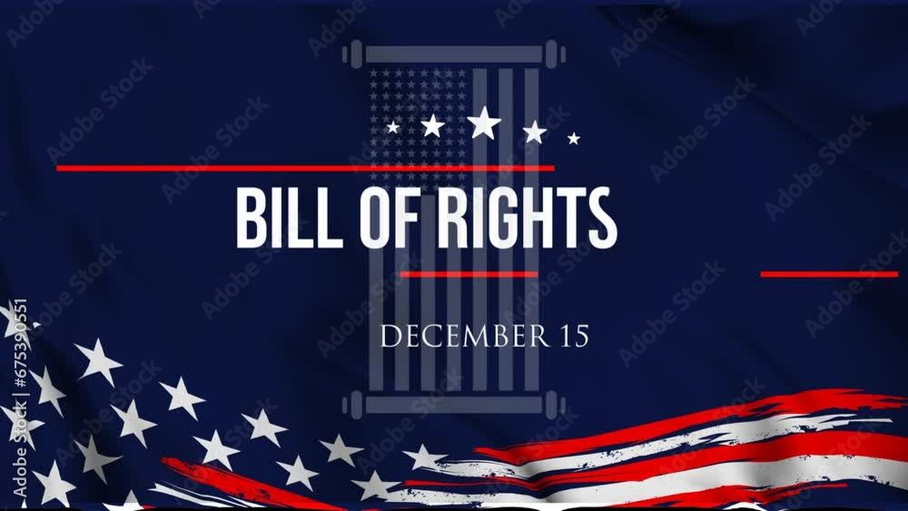 Animated Bill of Rights Day in the United States, a commemoration of ...