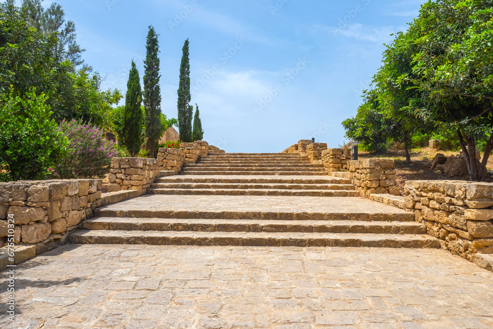 Foto de Sights of Cyprus. City of Paphos. Archaeological park. Ancient ...