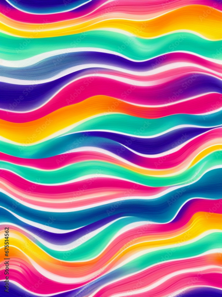 Motley pied stripes, waves, lines, curls and bumps. Abstract beautiful ...