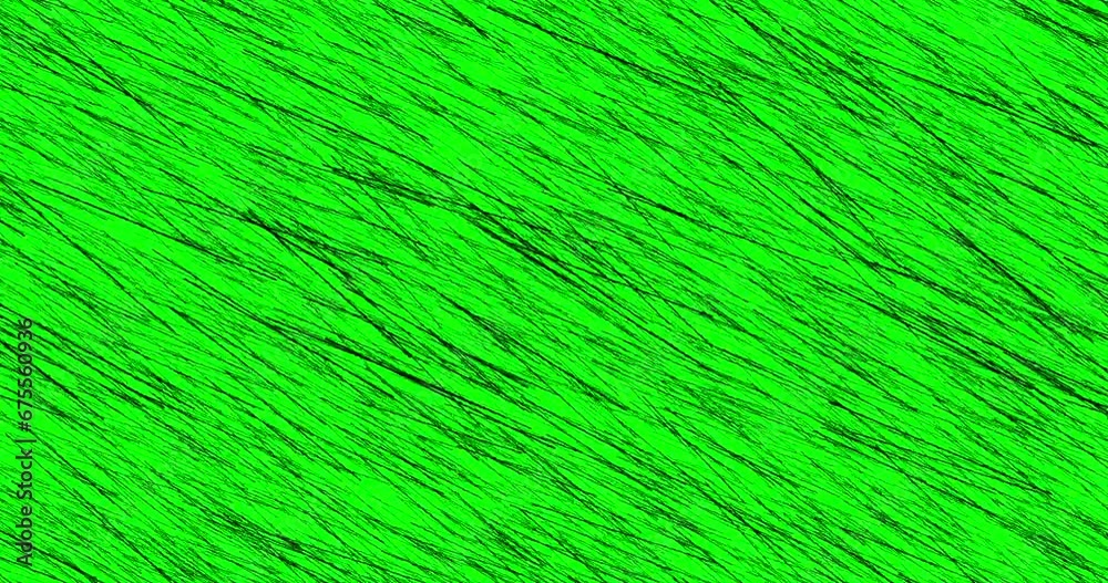 Lines animated similar direction long sketch black green screen ...