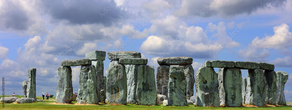 Stonehenge is a prehistoric monument on Salisbury Plain in Wiltshire ...