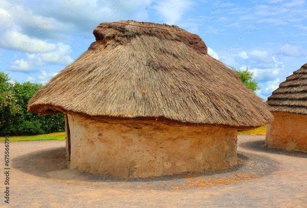 Neolithic houses. Stonehenge was built by the late Neolithic people ...