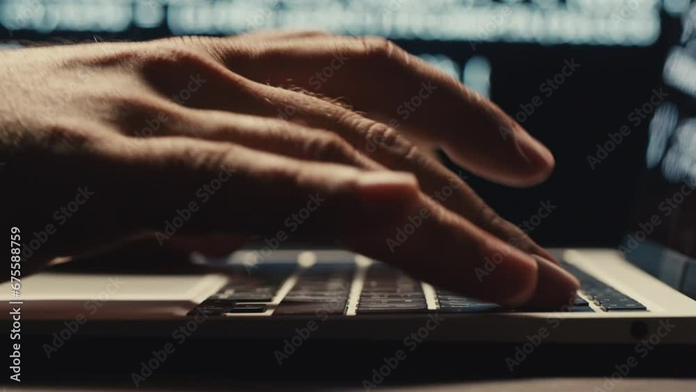 Man working with chat gpt bot AI online, connecting with AI and using a chat GPT. IT engineer ...