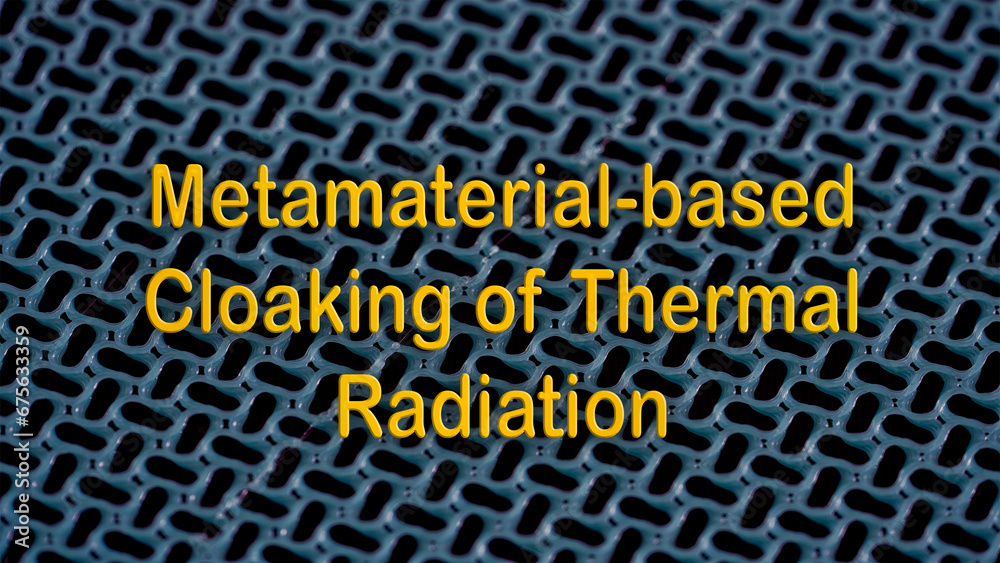 Metamaterial-based Cloaking of Thermal Radiation: Engineering materials ...