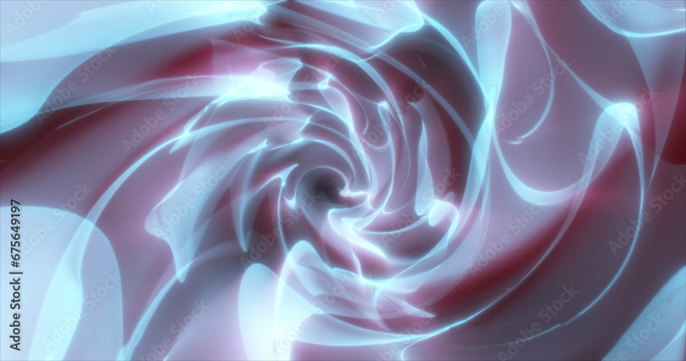 Abstract futuristic background made of blue glowing energy waves and hi ...