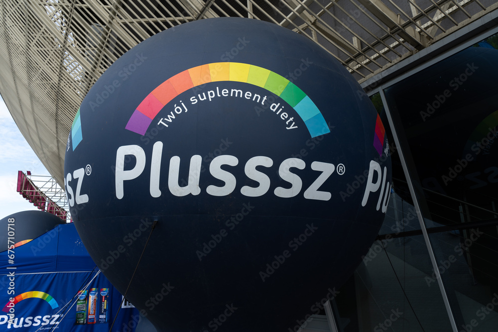 Plusssz logo sign. Effervescent vitamin, mineral dietary supplements ...