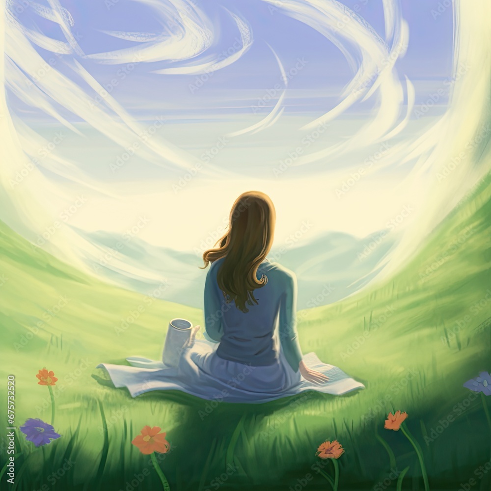 In harmony with yourself and nature. Complete pacification during ...