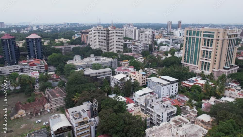 Aerial video of Bengaluru (also called Bangalore) is the capital of ...