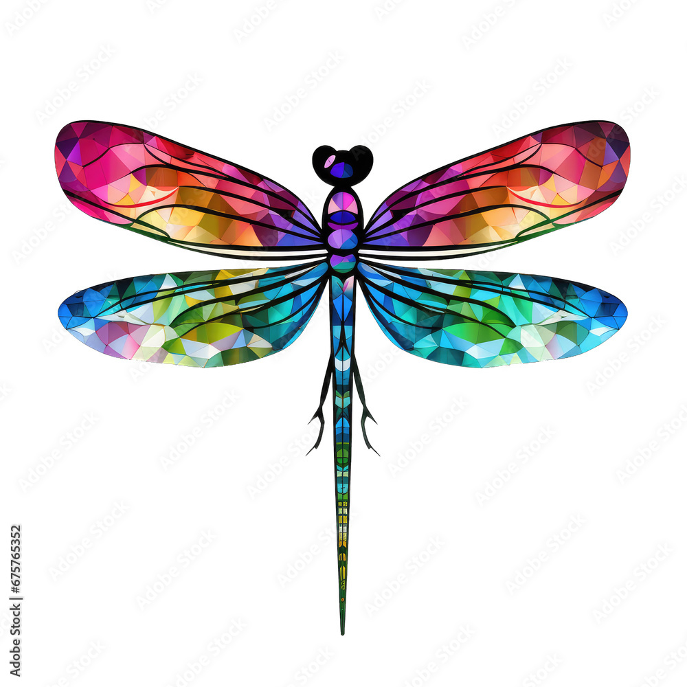 dragonfly . Clipart PNG image . Transparent background . Cartoon vector ...