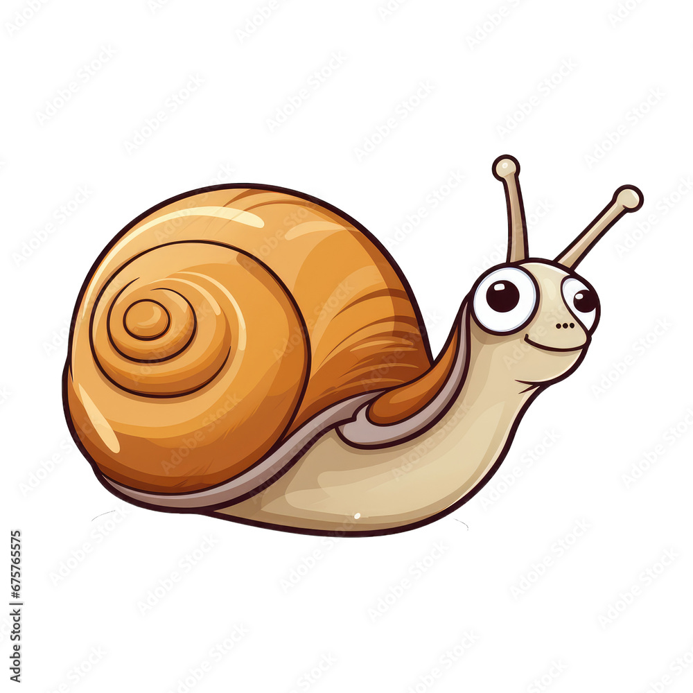 snail with a house . Clipart PNG image . Transparent background ...