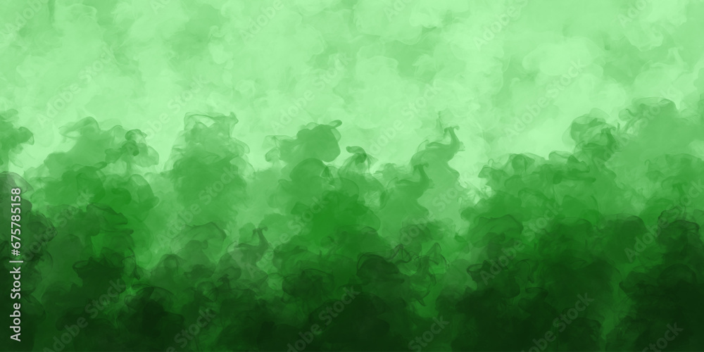 Green texture overlays,isolated cloud mist or smog cloudscape ...