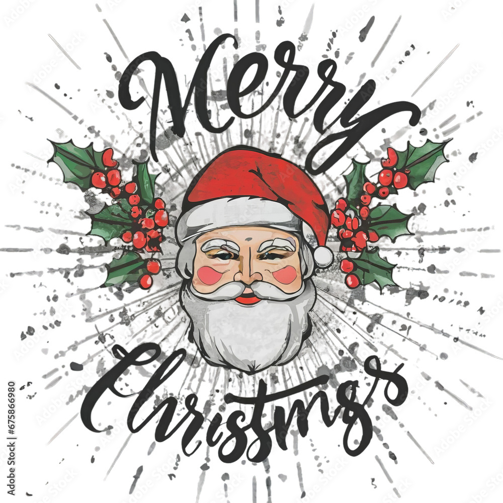 Santa Claus, reimagined in Gothic style, adds an artistic twist to the ...