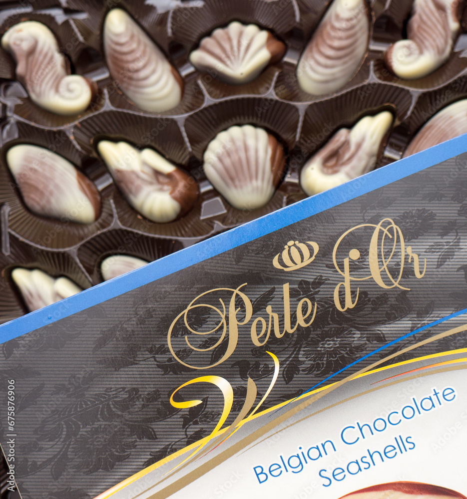 Perle d'Or Belgian Chocolate Seashells by The Belgian Chocolate Group ...