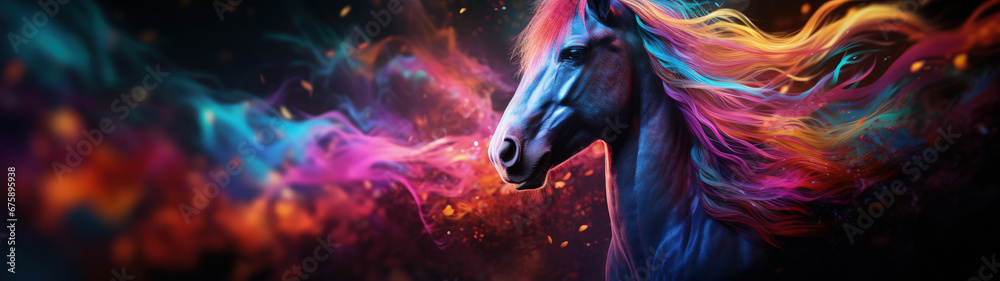 Mystical Creature: A Colorful Stunning Mythical Animal, Ideal for ...