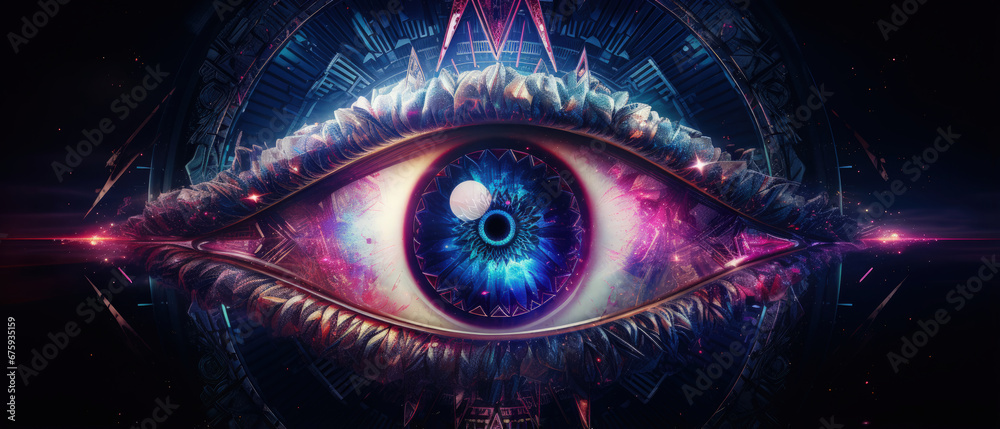 The All-Seeing Eye: Extremely Colorful and Dynamic, Perfect for ...