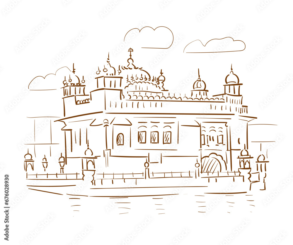 The Golden Temple Sri Harmandir Sahib Amritsar Punjab India religion ...