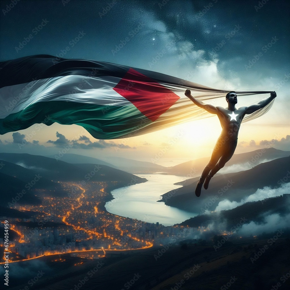 Highlighting the strong spirit of the Palestinian people and their ...