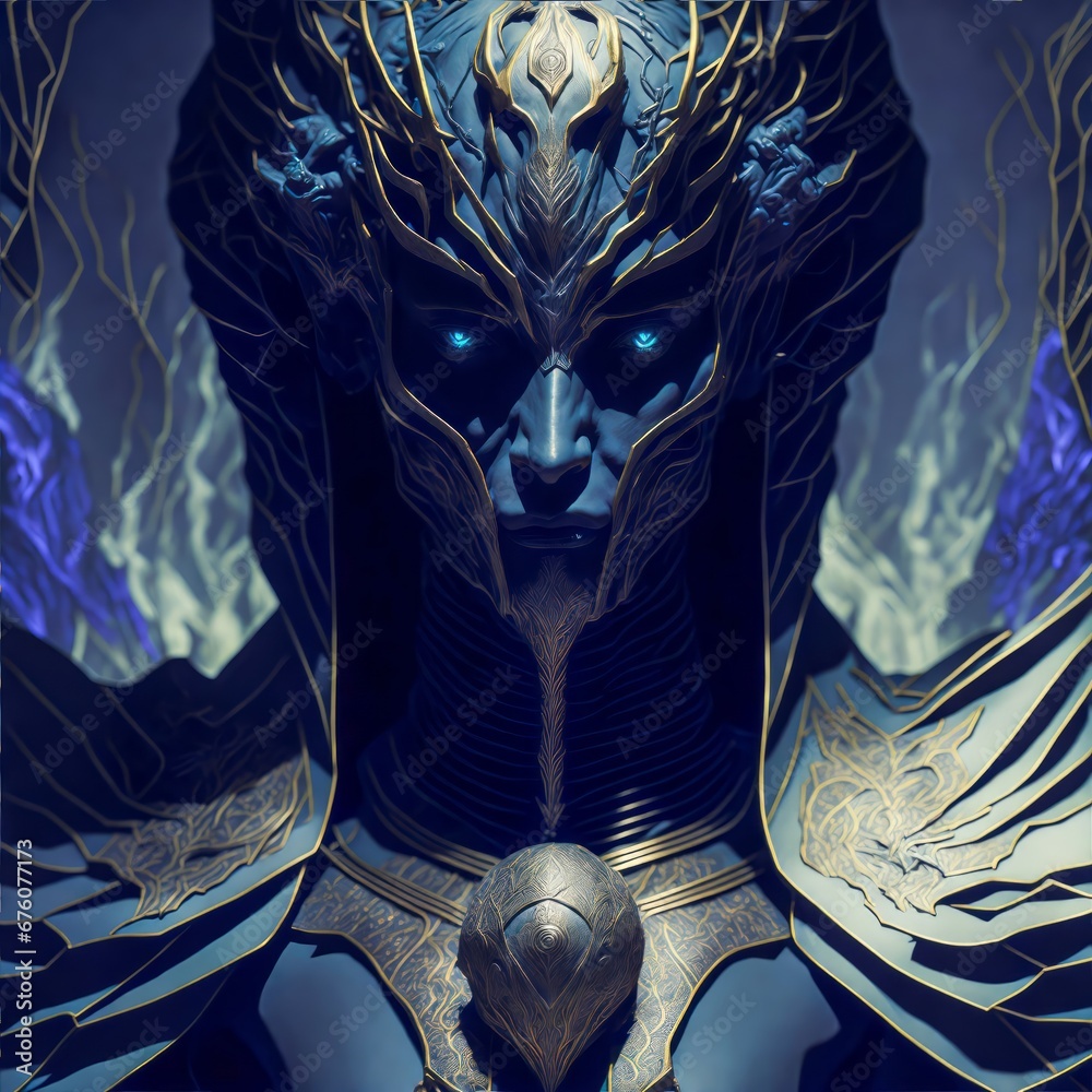 Osiris God of Death and Resurrection who Rules the Underworld and ...