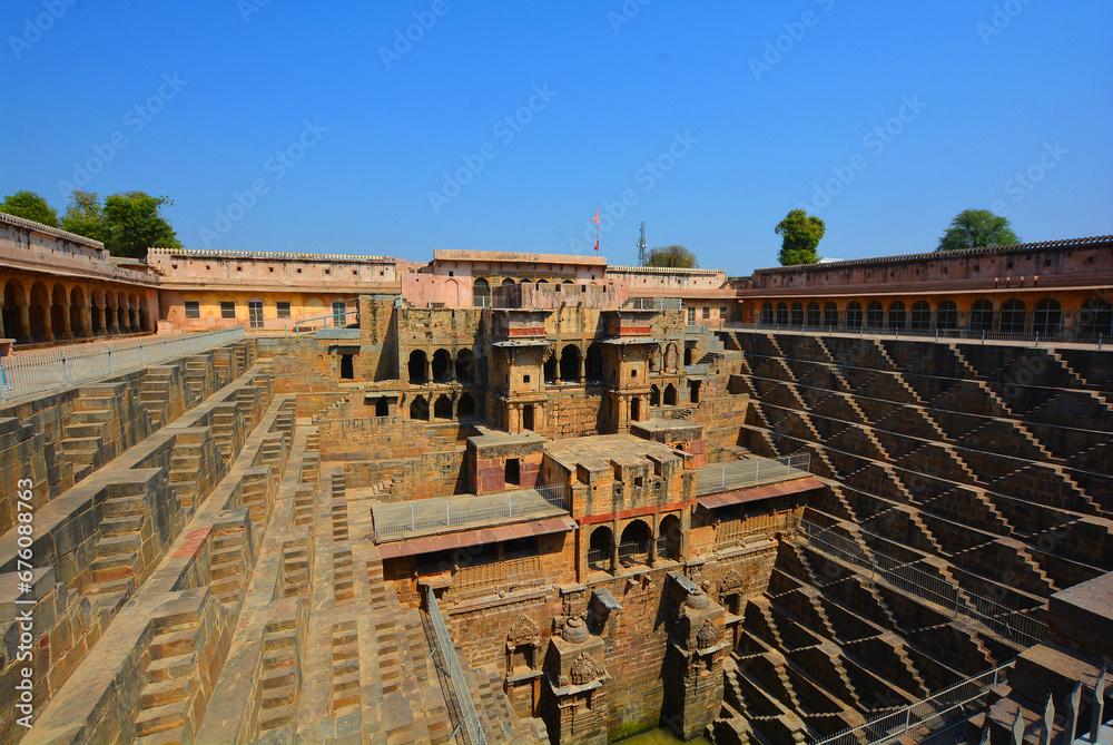 Abhaneri or Abaneri is a village in the Indian state of Rajasthan ...