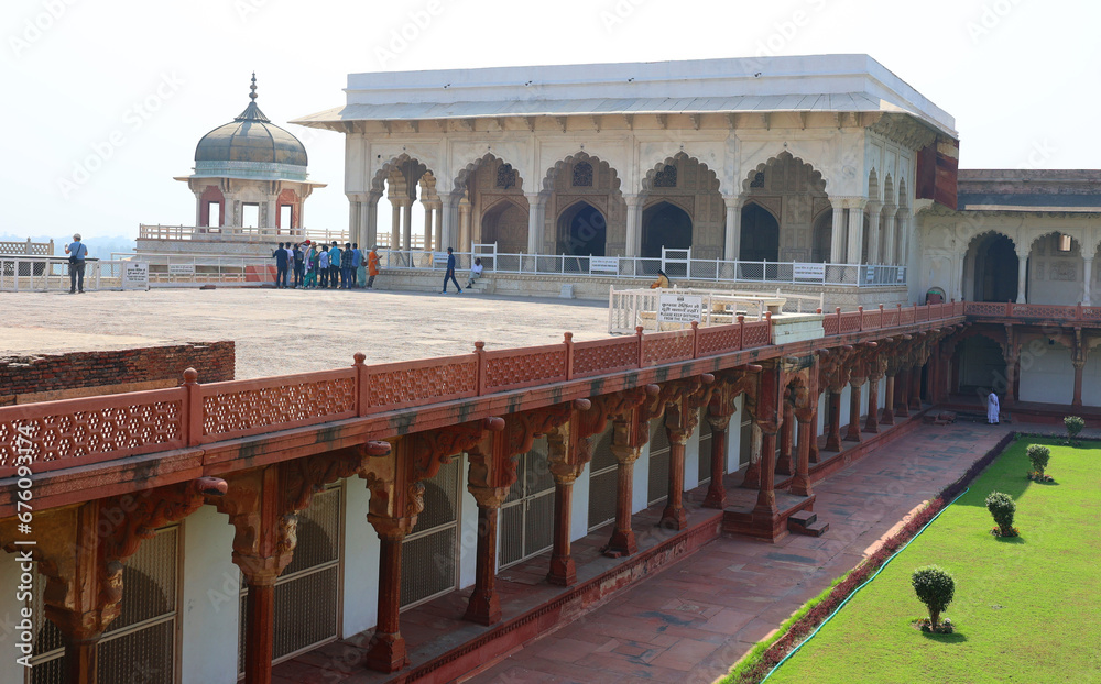 Agra Fort is a historical fort in the city of Agra and also known as ...