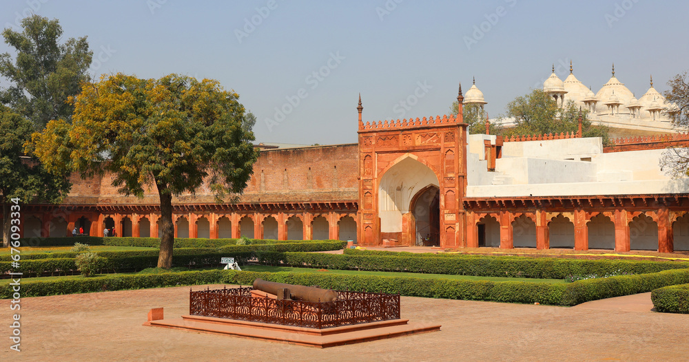 Agra Fort is a historical fort in the city of Agra and also known as ...