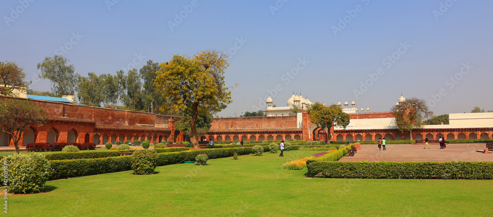 Agra Fort is a historical fort in the city of Agra and also known as ...