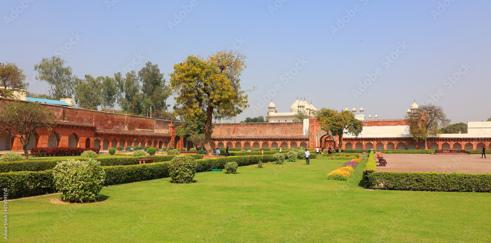 Agra Fort is a historical fort in the city of Agra and also known as ...