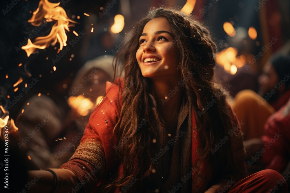 Happy Makar Sankranti. Celebrating the cultural richness and joy: a ...