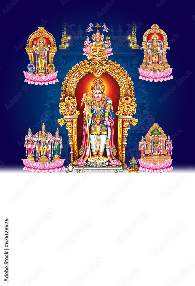 raja alangaram murugan with arupadaiveedu hd image, dhandayuthapani ...