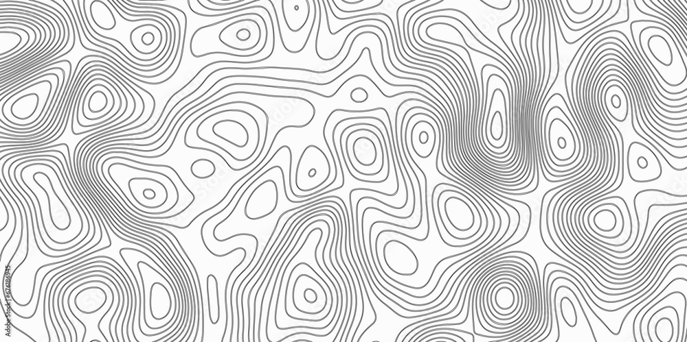 Map in Contour Line Light topographic topo contour map contour mapping ...