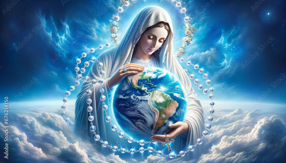 Holy Rosary of Compassion: The Blessed Virgin Mary Queen of Heaven ...