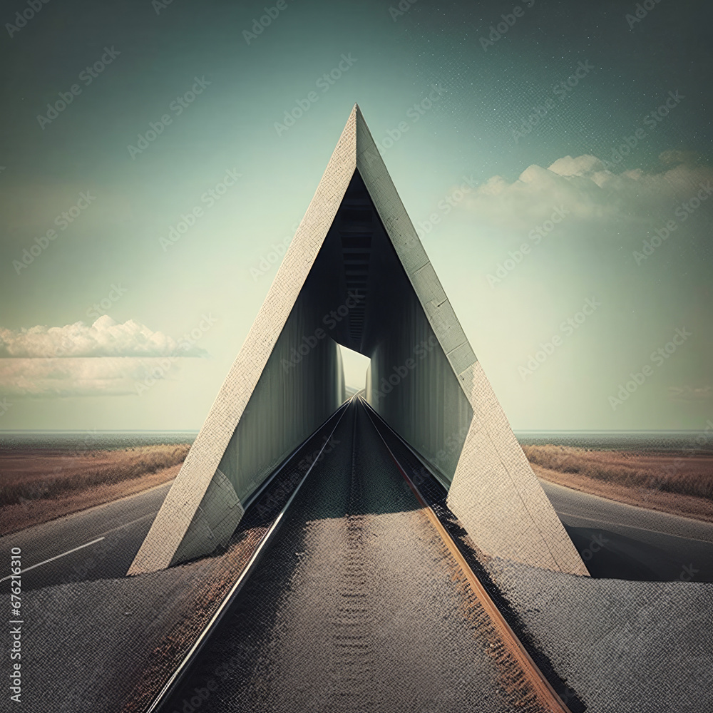 Vanishing Point Weirdcore Dada Surreal Lofi Album Cover Art - Minimal ...