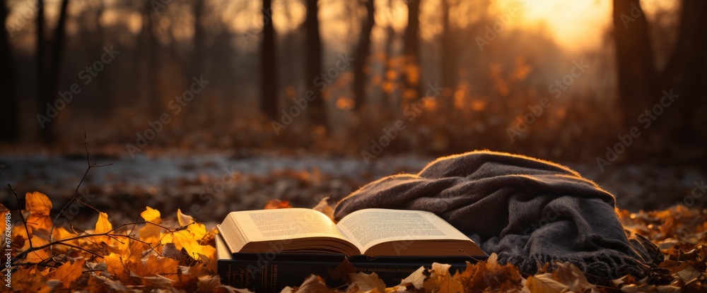 Cold Autumn Winter Weekend While Reading , Background Image For Website ...