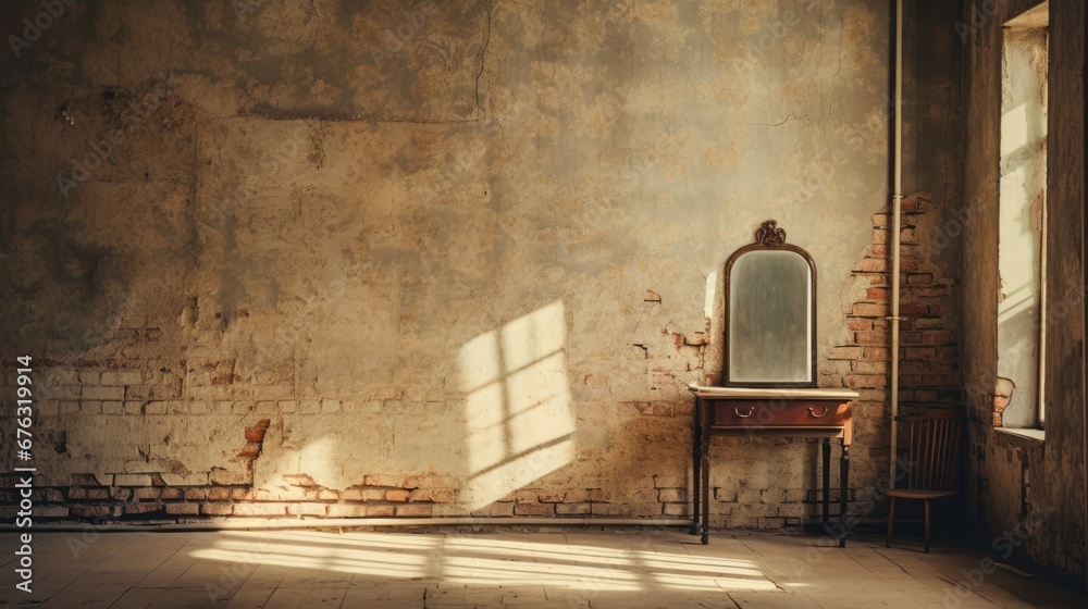 Old room with old brick wall, old house background Stock Photo | Adobe ...