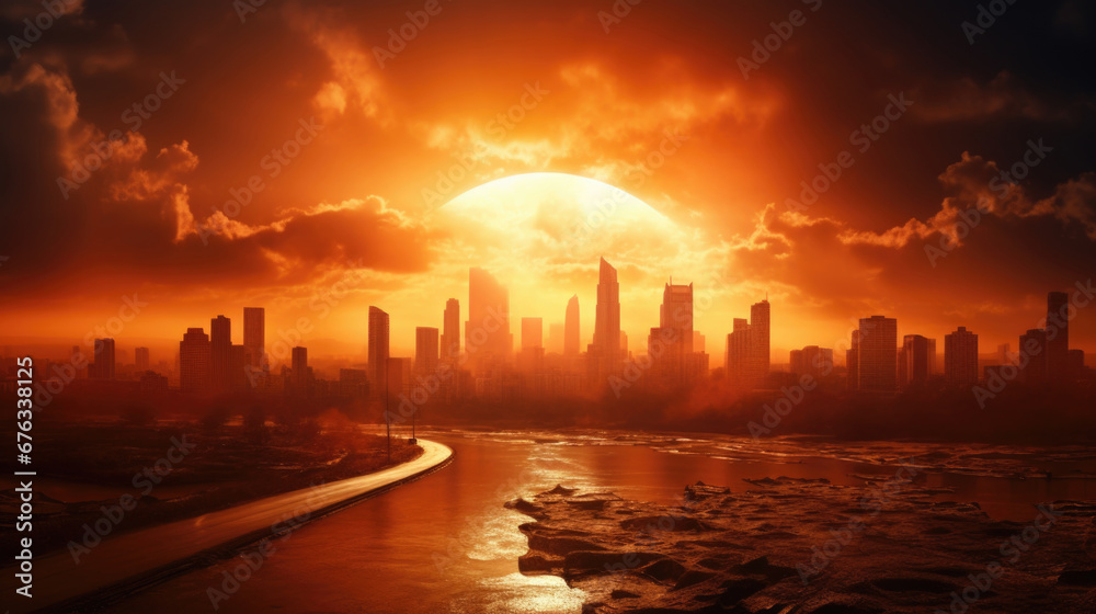 Earth under heat stress a stark visual of global warming's impact ...