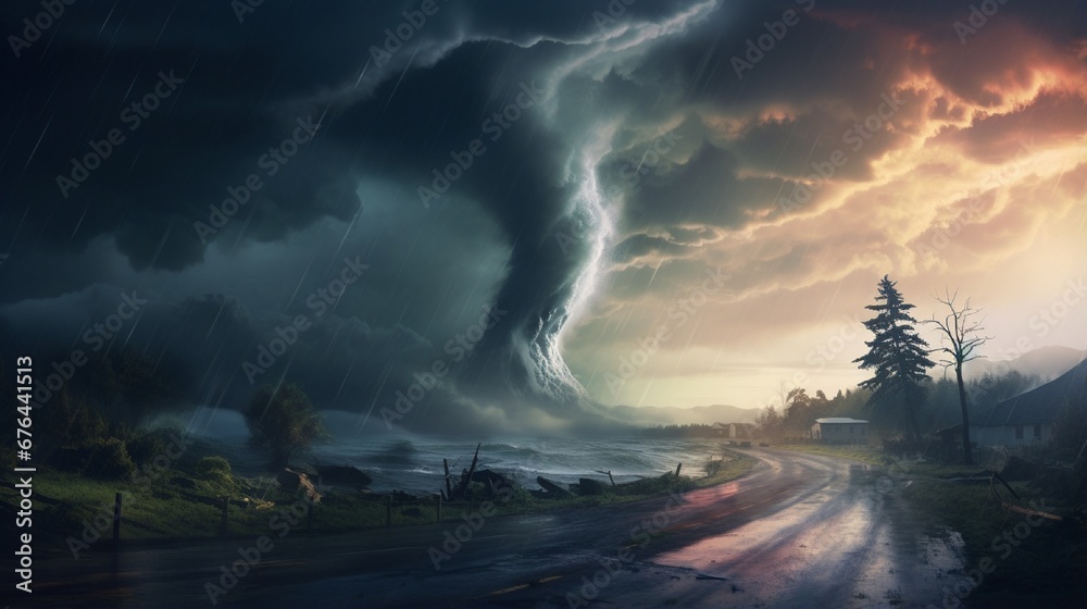 Tornadoes wreak havoc on both land and sea. The concept of extreme ...