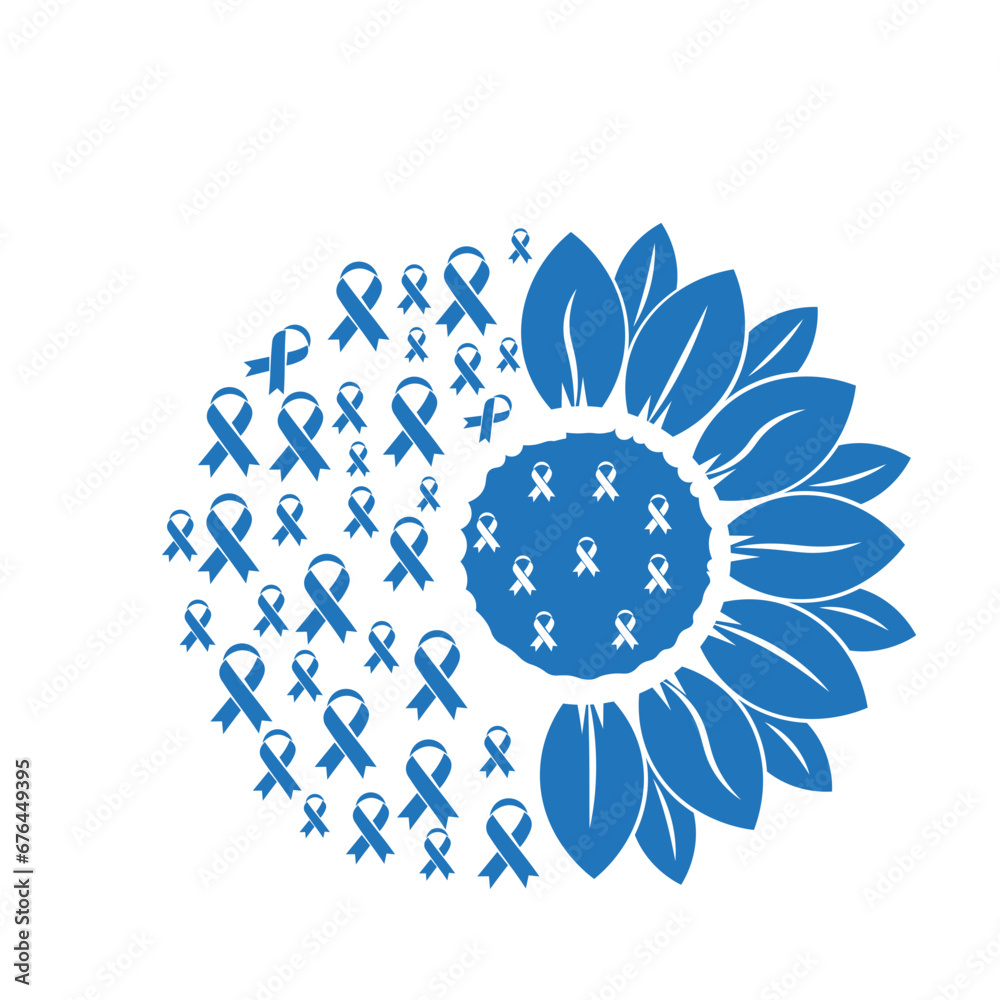 in November we wear blue SVG, Diabetes Awareness SVG, We wear blue SVG ...