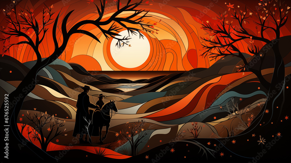 The Good Samaritan Parable Depiction: A thought-provoking artistic ...