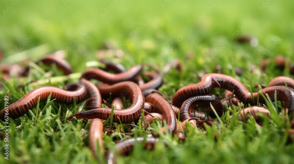 earthworms on wet soil,wallpaper background,eathworms farming Stock ...