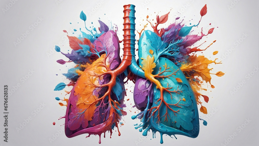 ealth concept, Splash art, create A abstract representation of a ...