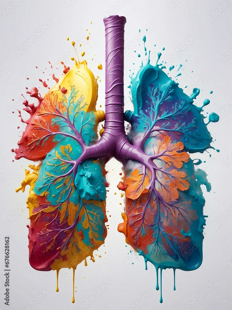 ealth concept, Splash art, create A abstract representation of a ...