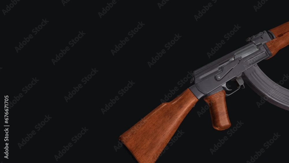 Soviet Russian Vintage Machine Gun - Passing Transition - Realistic 3D ...